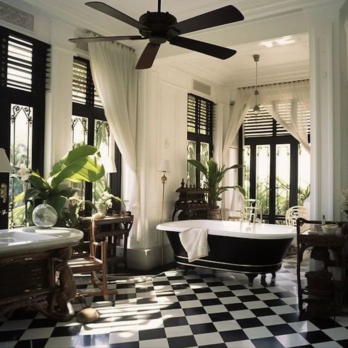 Maison Plain White Base Victorian Tile 20cm x 20cm — Artisan Ceramica