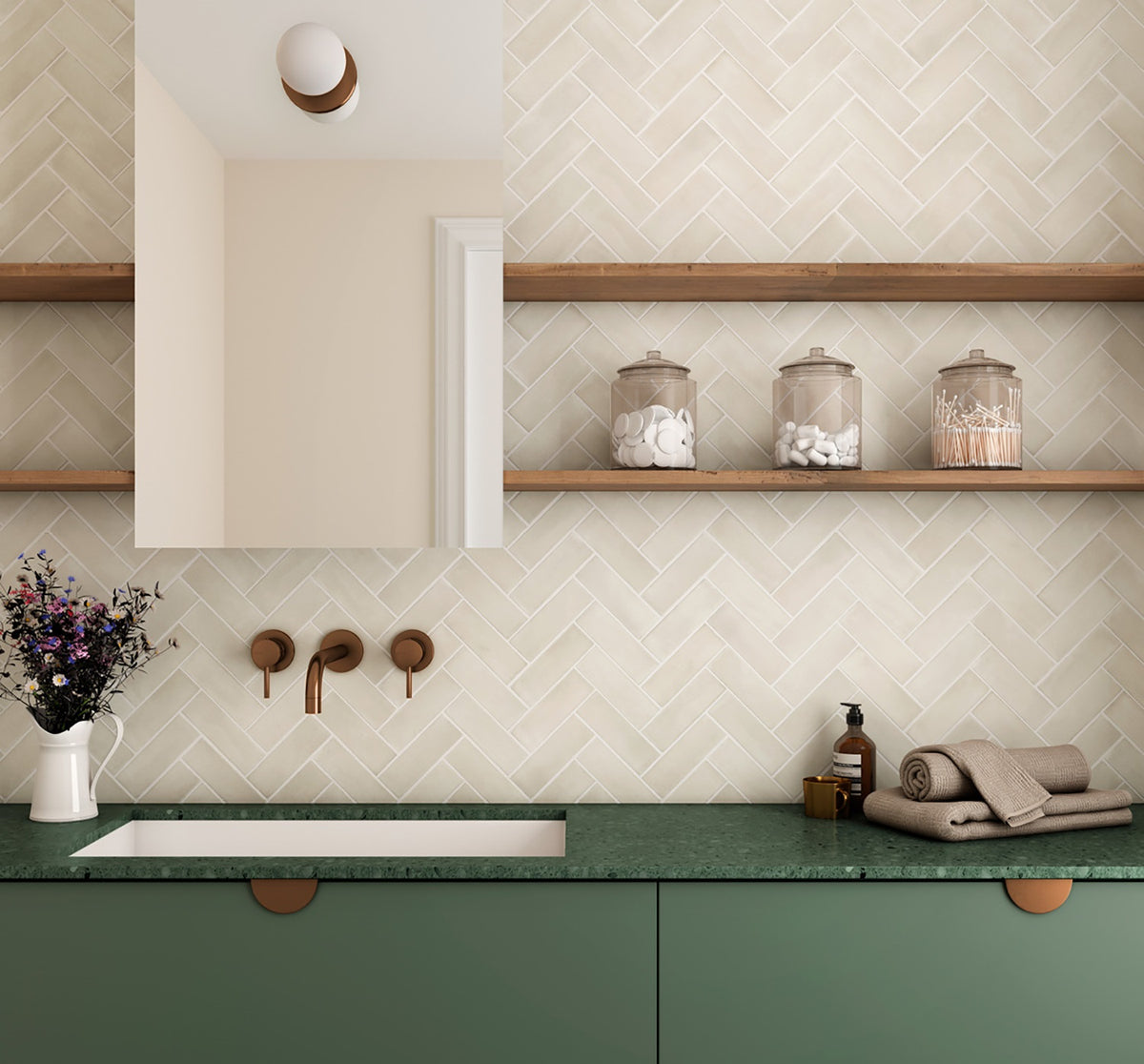 Atlas Canvas Mini Brick MATT Tile 5cm x 15cm — Artisan Ceramica