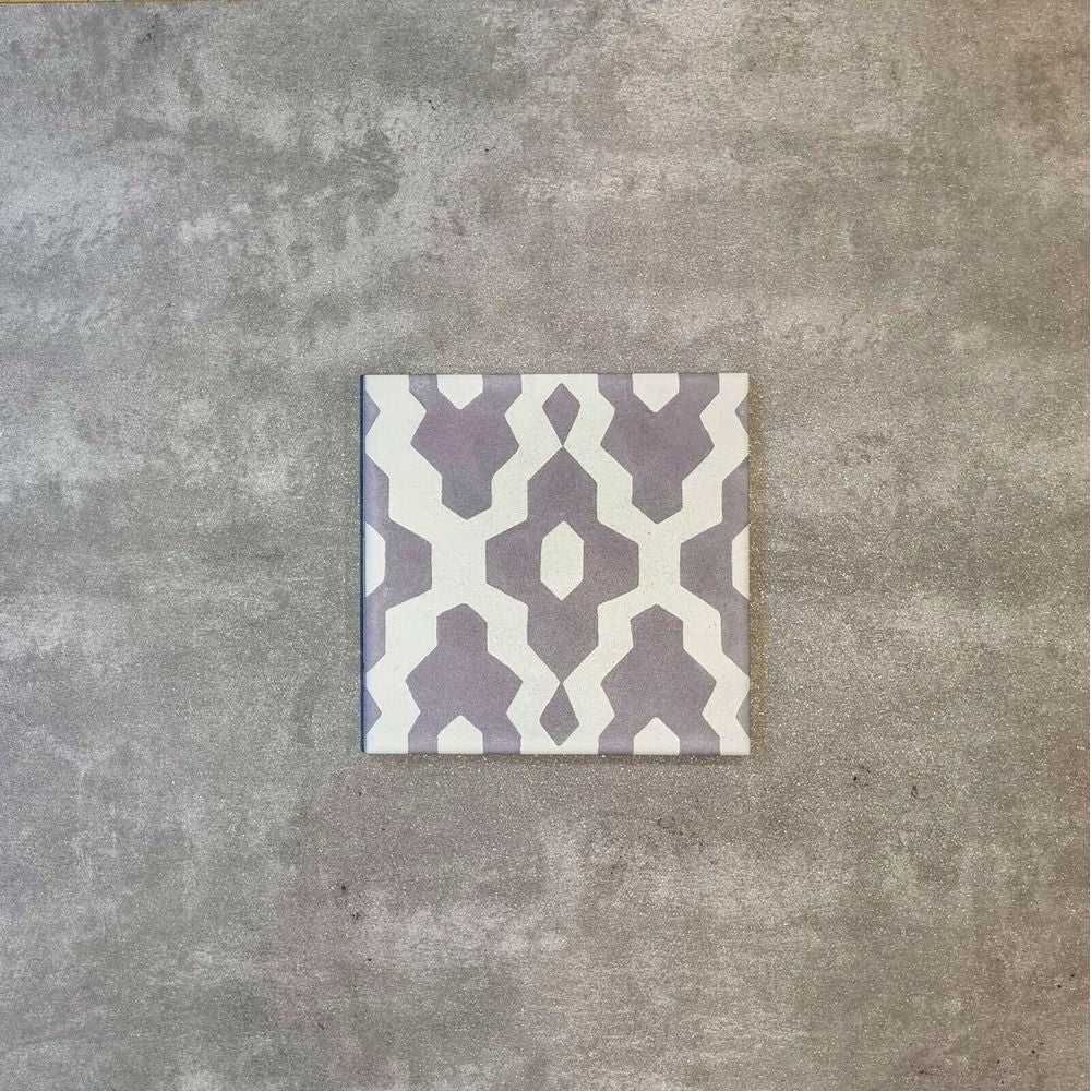 Santini Violet Porcelain Anti Slip 20cm x 20cm — Artisan Ceramica